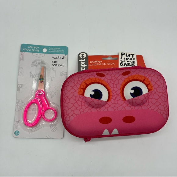Yoobi | Other | Yoobi Ice Cream Kids Scissors Zipit Monsters Pink ...